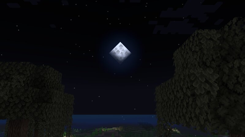 Diagonal Better moon Minecraft Texture Pack