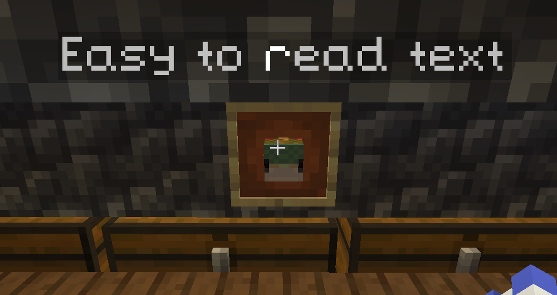 Readable Nameplates Minecraft Texture Pack