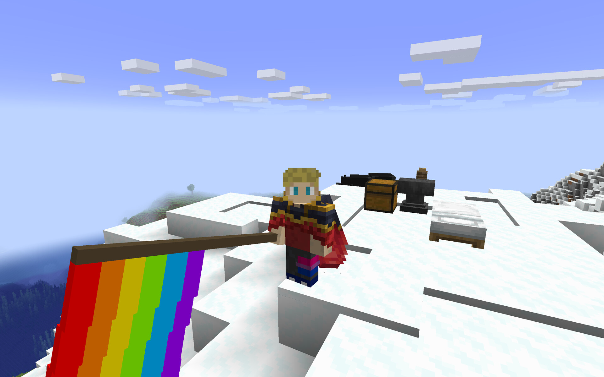 Pride Flag (Pride Month Community Event) Minecraft Texture Pack
