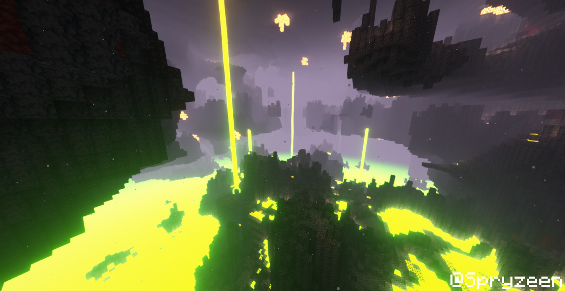 Spryzeen's Colorful lava Minecraft Texture Pack