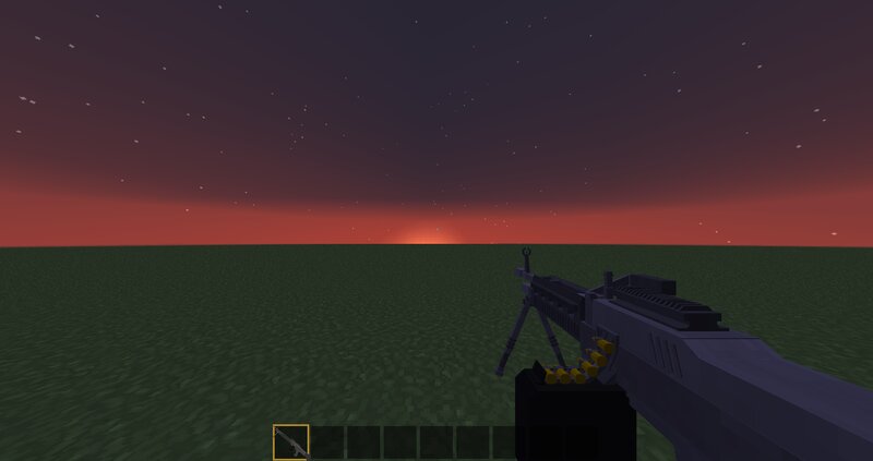 M60 Machine gun Minecraft Texture Pack