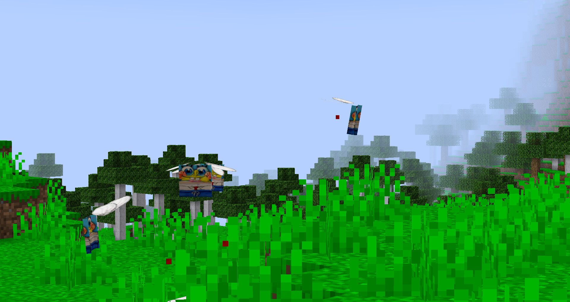 We have come for your nectar bees and "red" honey Minecraft Texture Pack