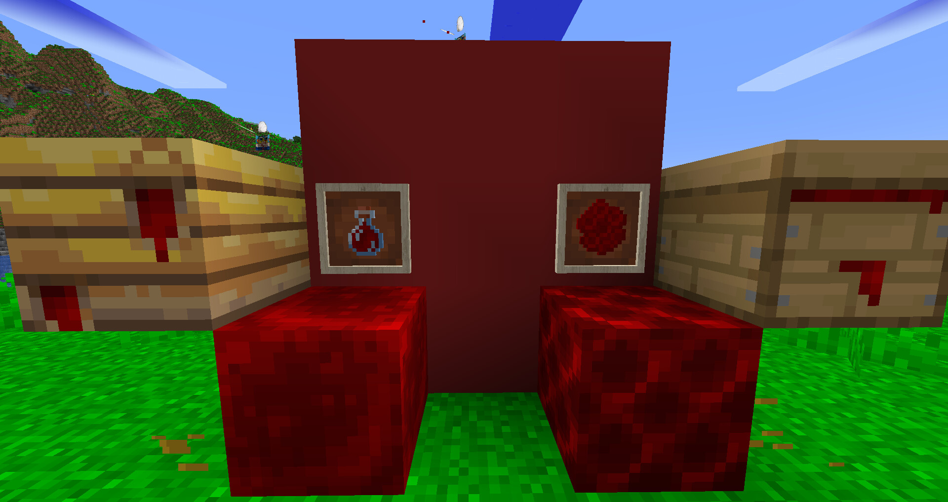We have come for your nectar bees and "red" honey Minecraft Texture Pack
