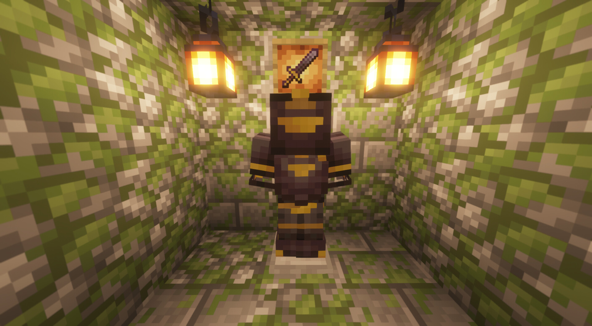Armor Netherite Minecraft Texture Pack