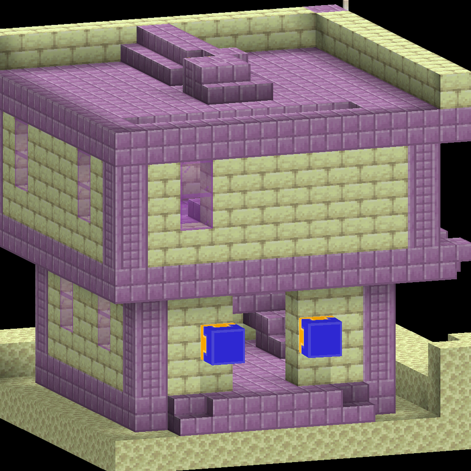 Ukraunian Shulker Minecraft Texture Pack