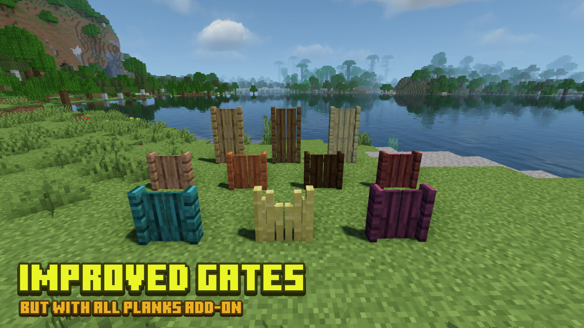 Improved Fences [V1.2.4] | 1.14 - 1.19 Minecraft Texture Pack