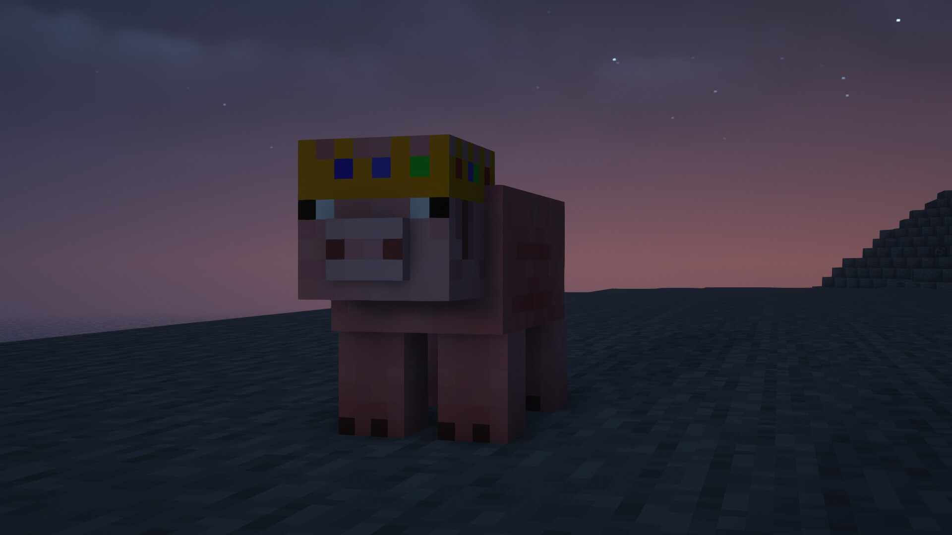 Techno Crown Pig [R.I.P] Minecraft Texture Pack