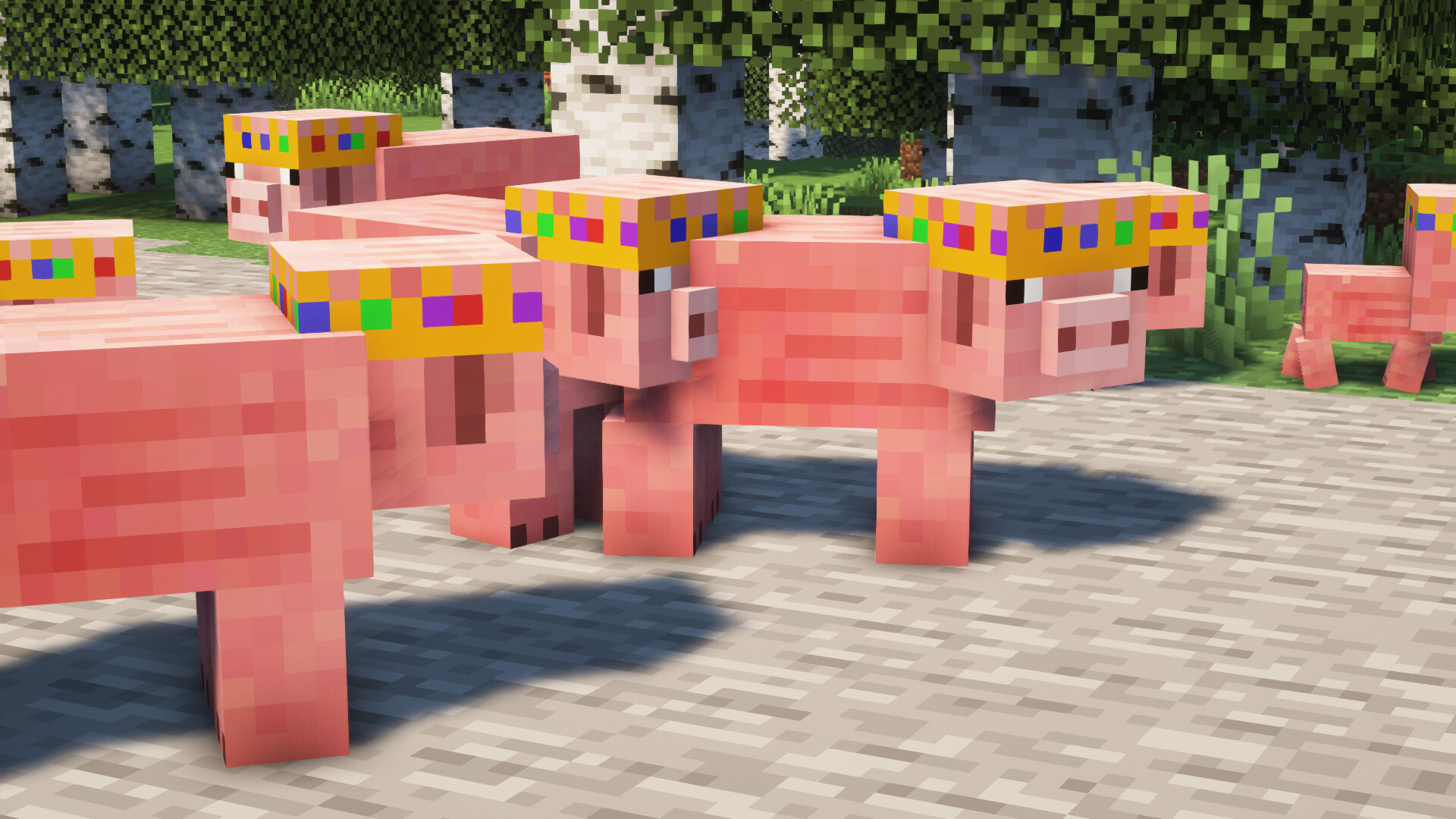 Techno Crown Pig [R.I.P] Minecraft Texture Pack