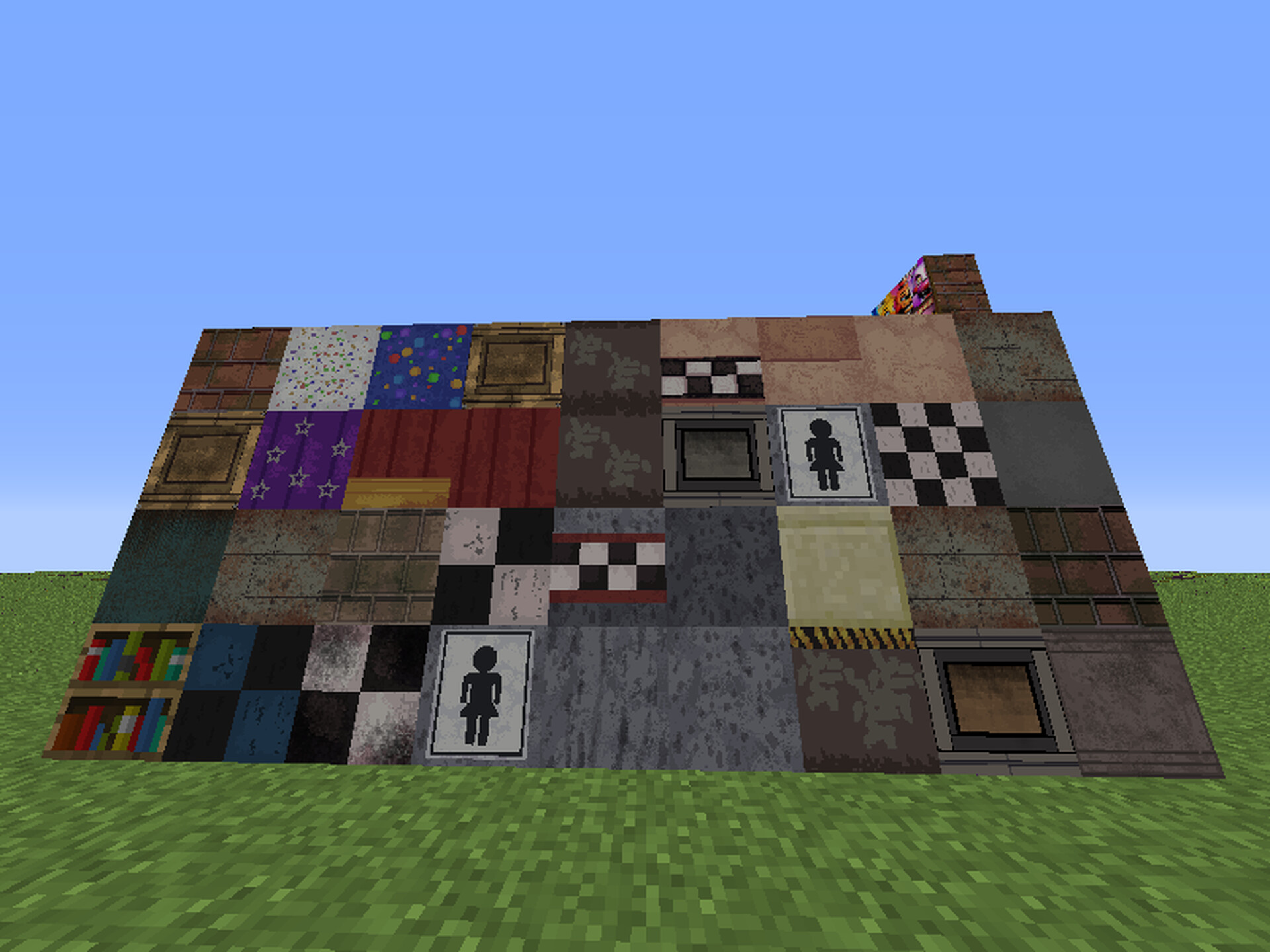 FNAF WORLD TEXTURE PACK 1.12.2 by artur12games Minecraft Texture Pack