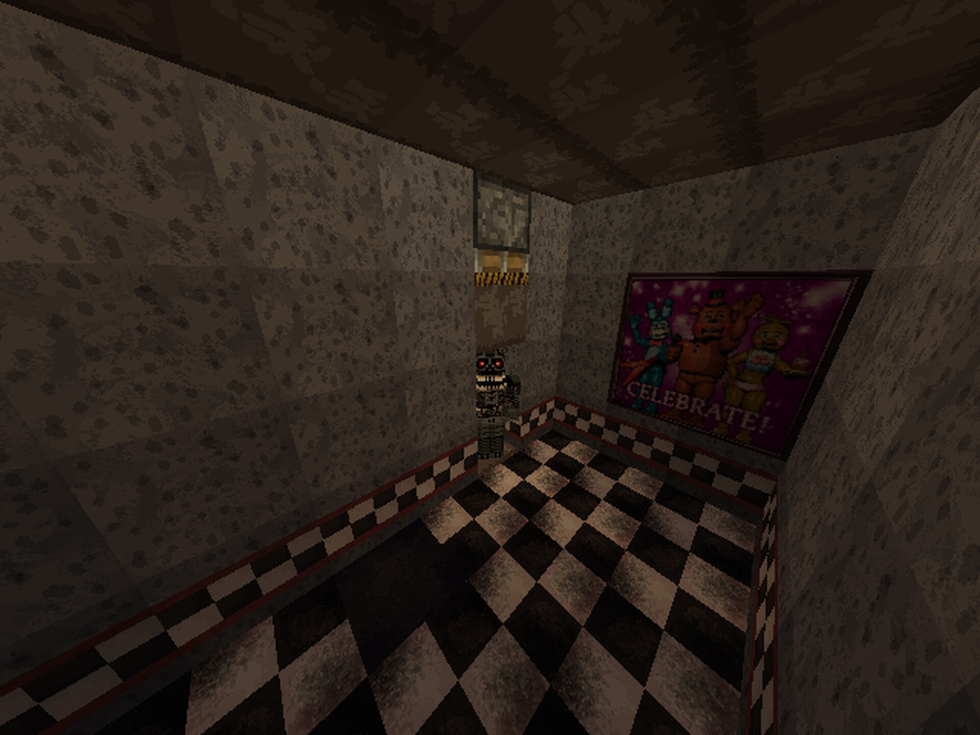 FNAF WORLD TEXTURE PACK 1.12.2 by artur12games Minecraft Texture Pack