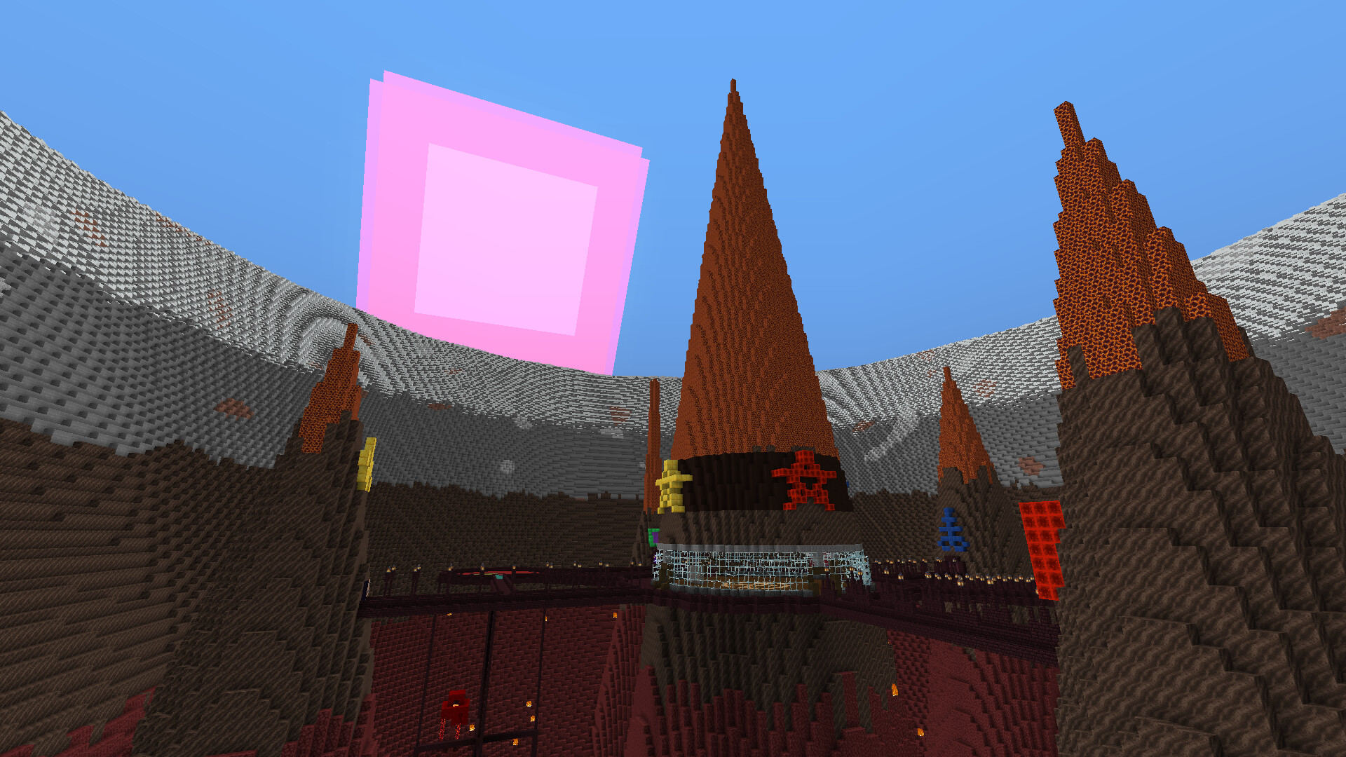 Super Red Giant Sun Minecraft Texture Pack