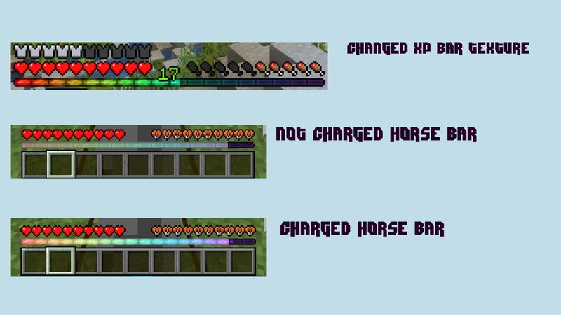 Colourful Ping + XP Bars! Minecraft Texture Pack