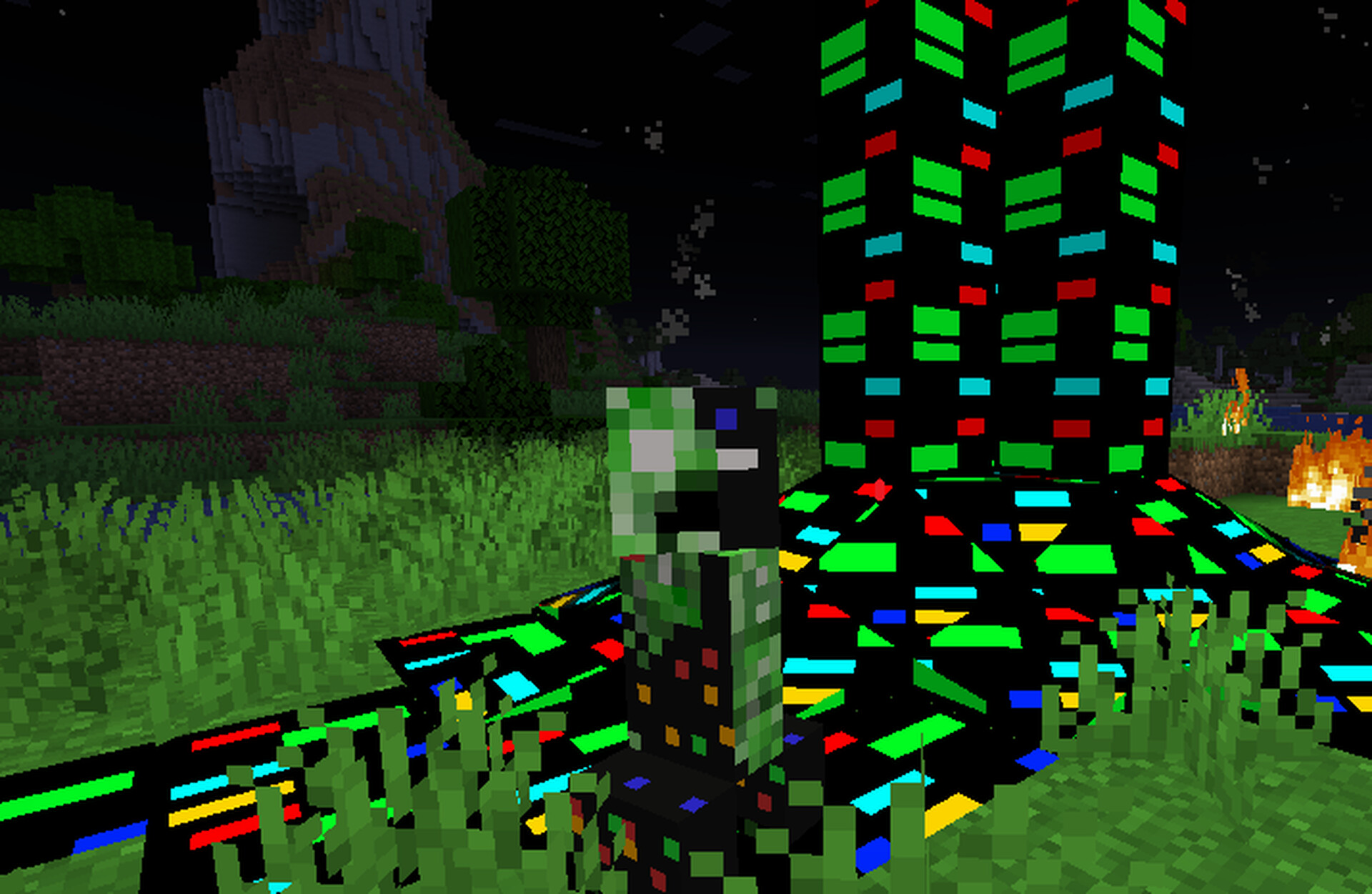 Pibby Corruption Mod Demo Minecraft Texture Pack