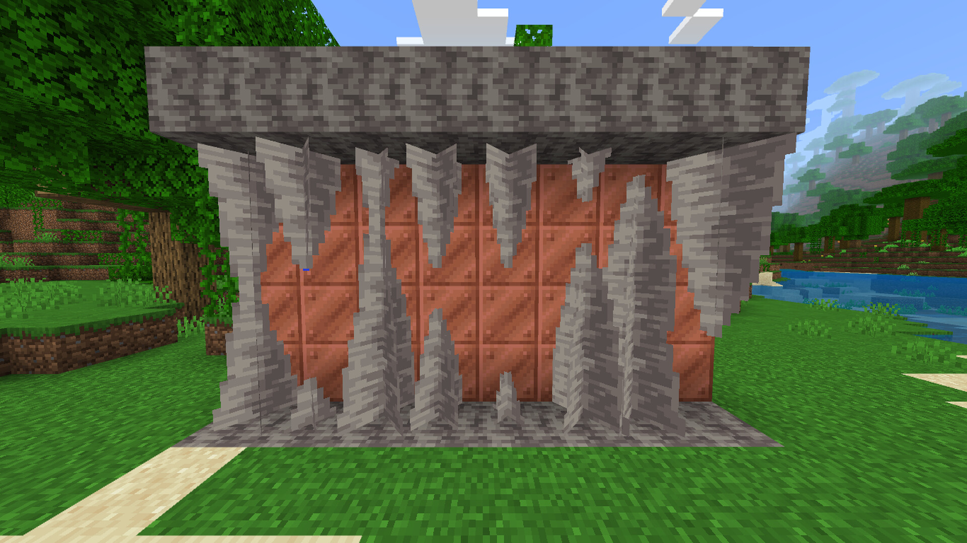 Grey Dripstone | Bedrock Tweaks Minecraft Texture Pack