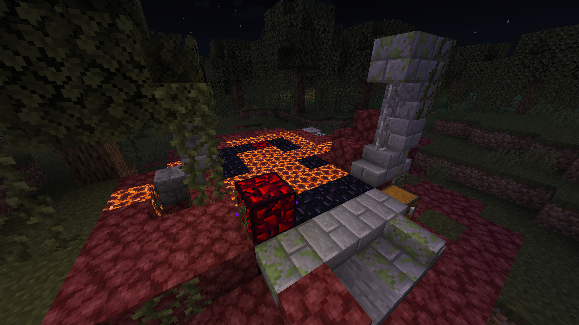 Crying to Glowing Obsidian Minecraft Texture Pack