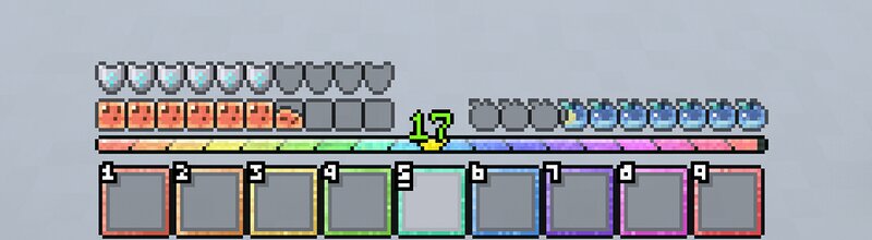 Nan2uu☆Blue Apples Hunger Minecraft Texture Pack