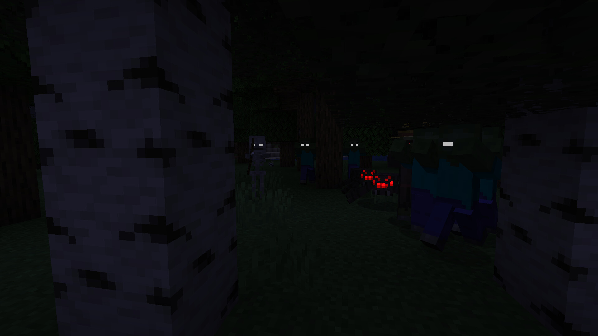 DSWG Glowing Eyes For Monsters 1.9 - 1.19+ Minecraft Texture Pack
