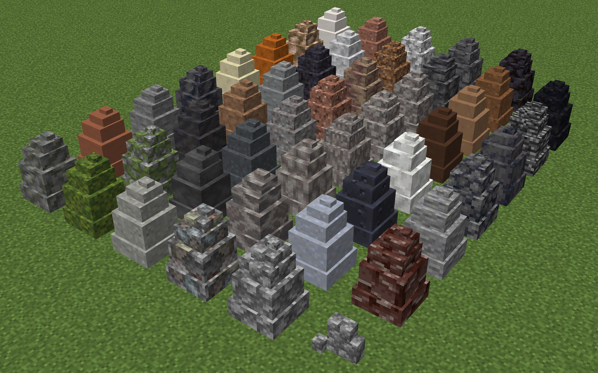 Os' Rock Decor (custom model) Minecraft Texture Pack