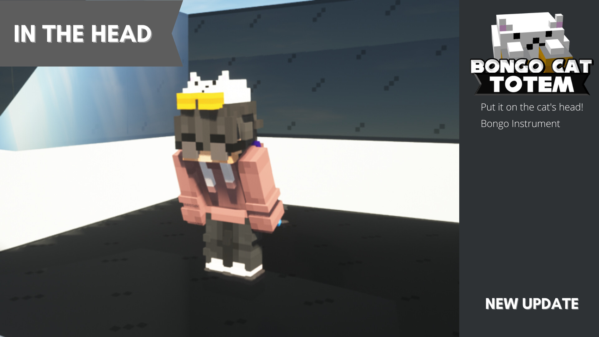 Bongo Cat "Totem" Minecraft Texture Pack