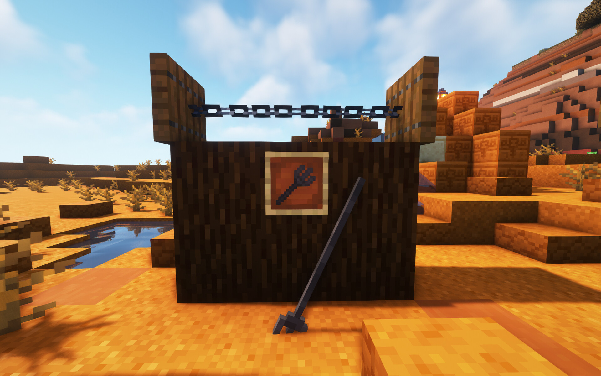 Netherite trident Minecraft Texture Pack