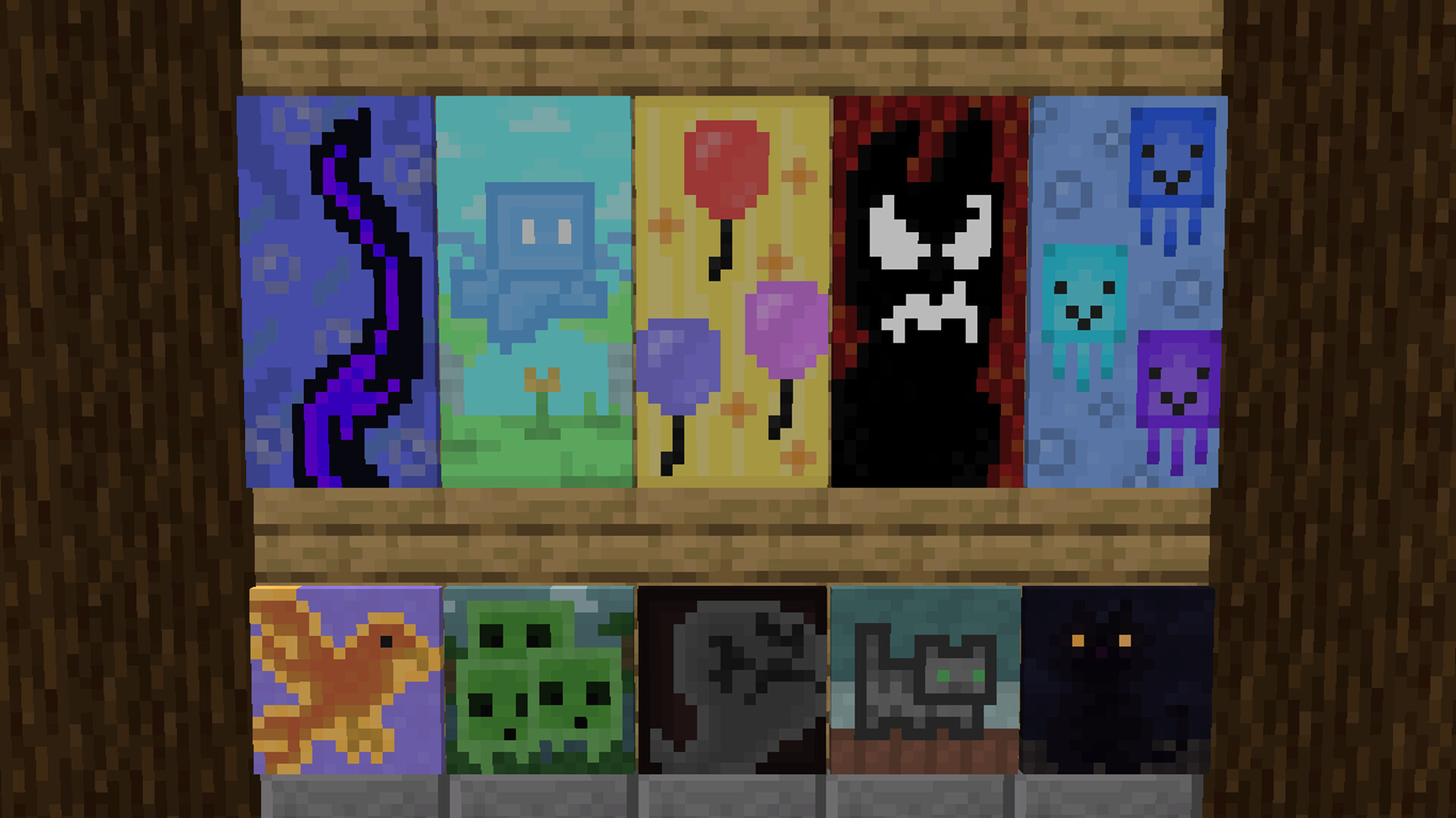 Poster Collection Minecraft Texture Pack