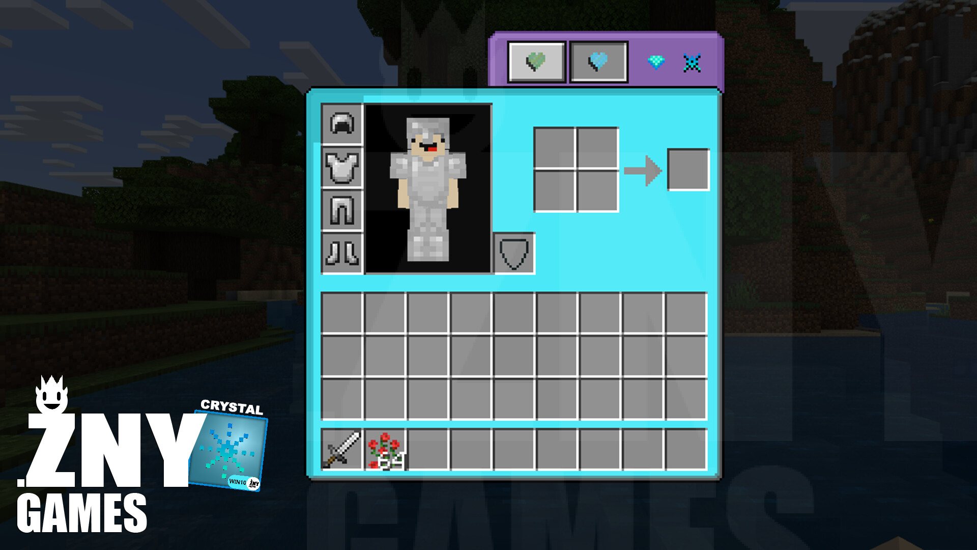 CRYSTAL [BEDROCK] 💎 Minecraft Texture Pack