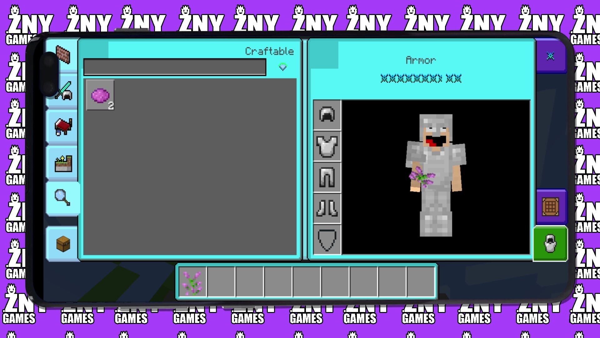 CRYSTAL [BEDROCK] 💎 Minecraft Texture Pack