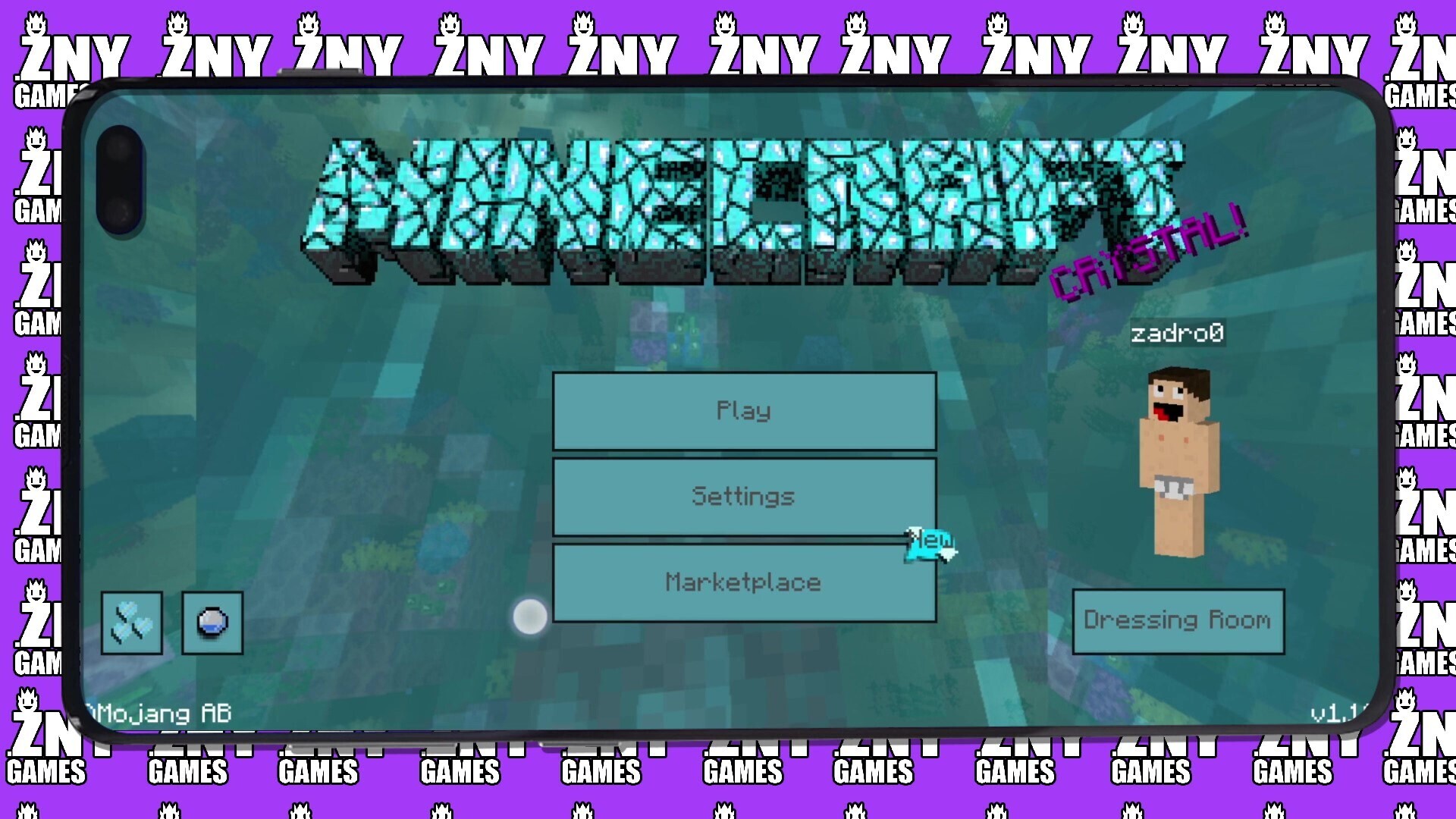 CRYSTAL [BEDROCK] 💎 Minecraft Texture Pack