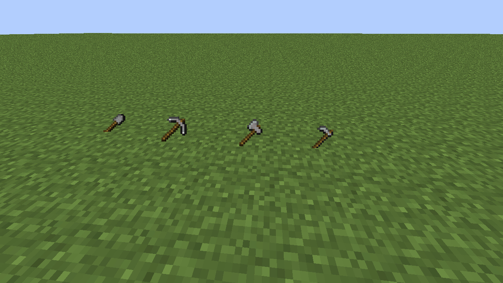 Real Life Iron Color in Minecraft 1.16.5 TXT Minecraft Texture Pack