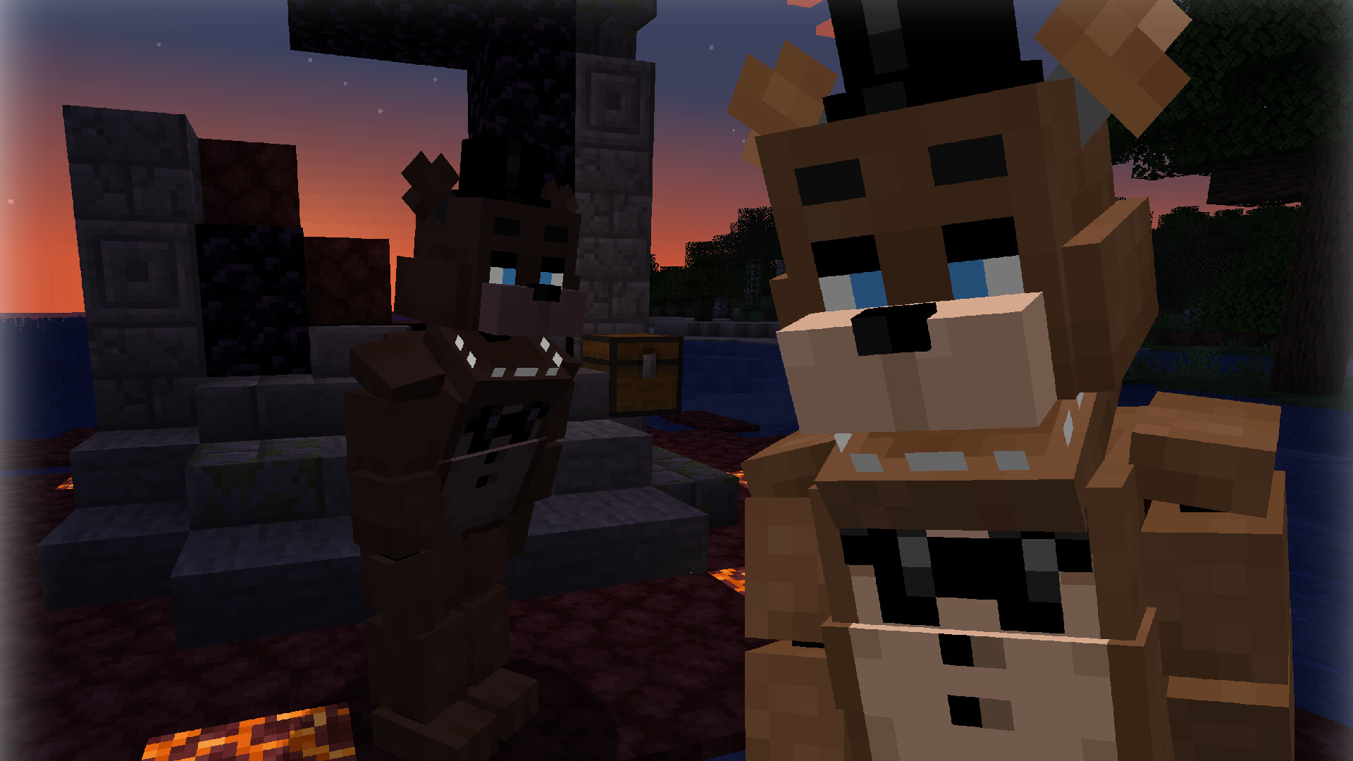 Freddy Fazbear - Warden Replacement 1.19 (w/Sounds!) Minecraft Texture Pack