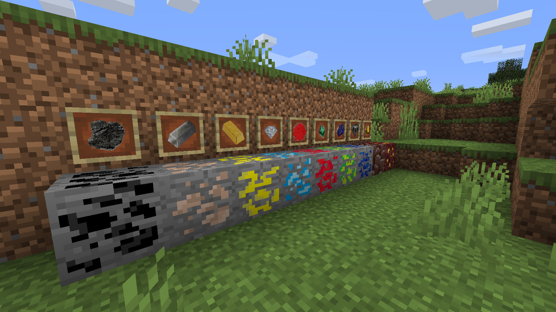 New Ingots and Ores Minecraft Texture Pack