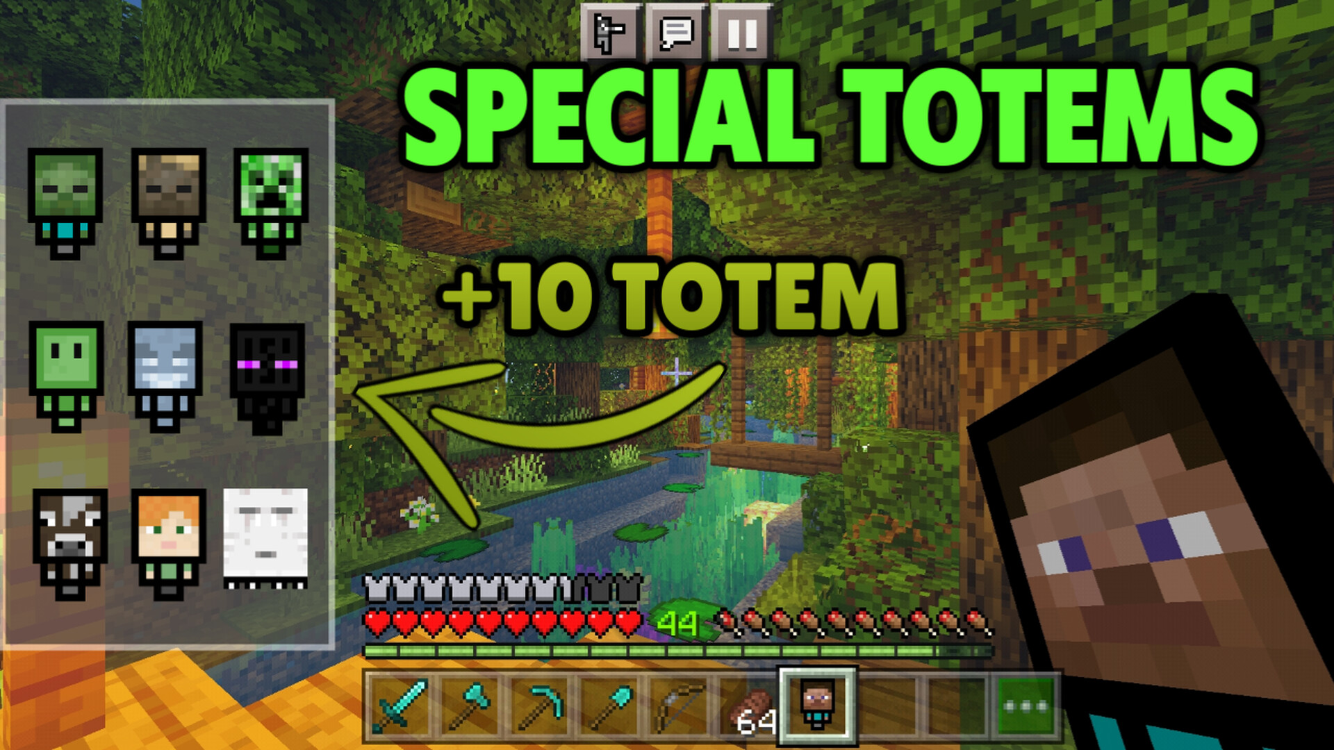 Special Totems Minecraft Texture Pack