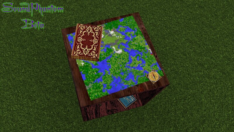 SoundPhantom's 128x 3-D Cartography Table Minecraft Texture Pack
