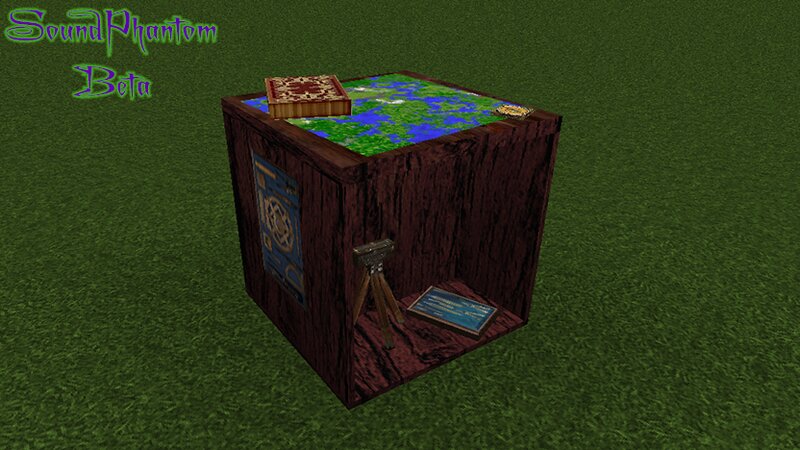 SoundPhantom's 128x 3-D Cartography Table Minecraft Texture Pack