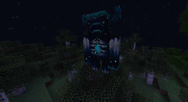 Warden BlueshLeaf Version! Minecraft Texture Pack