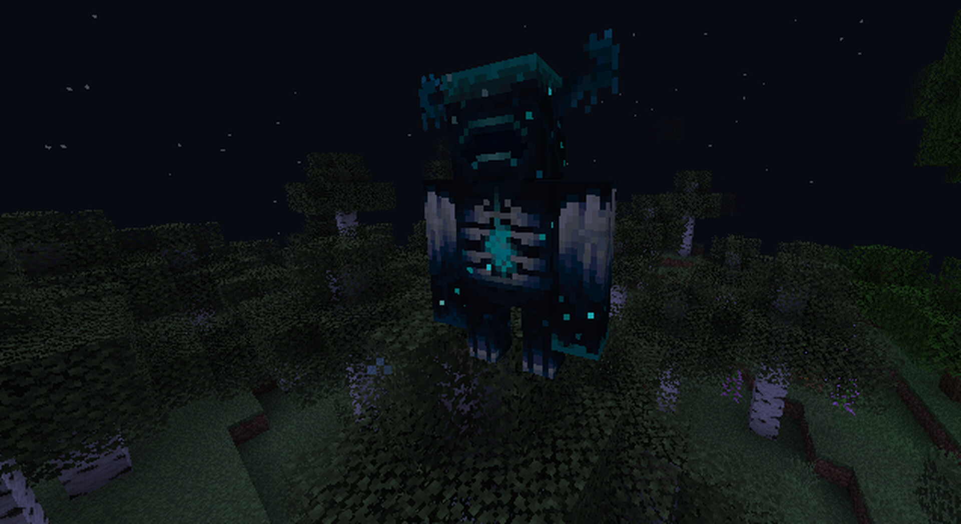 Warden BlueshLeaf Version! Minecraft Texture Pack