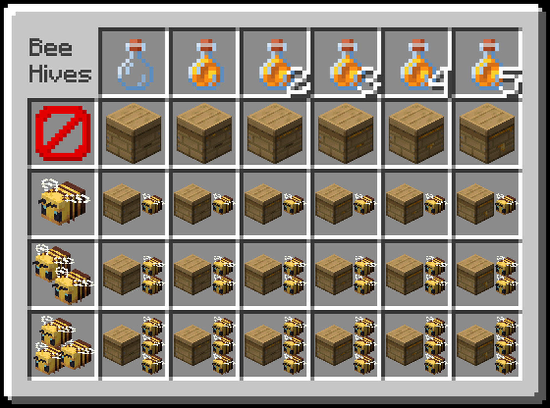 Visual Bee Items Minecraft Texture Pack