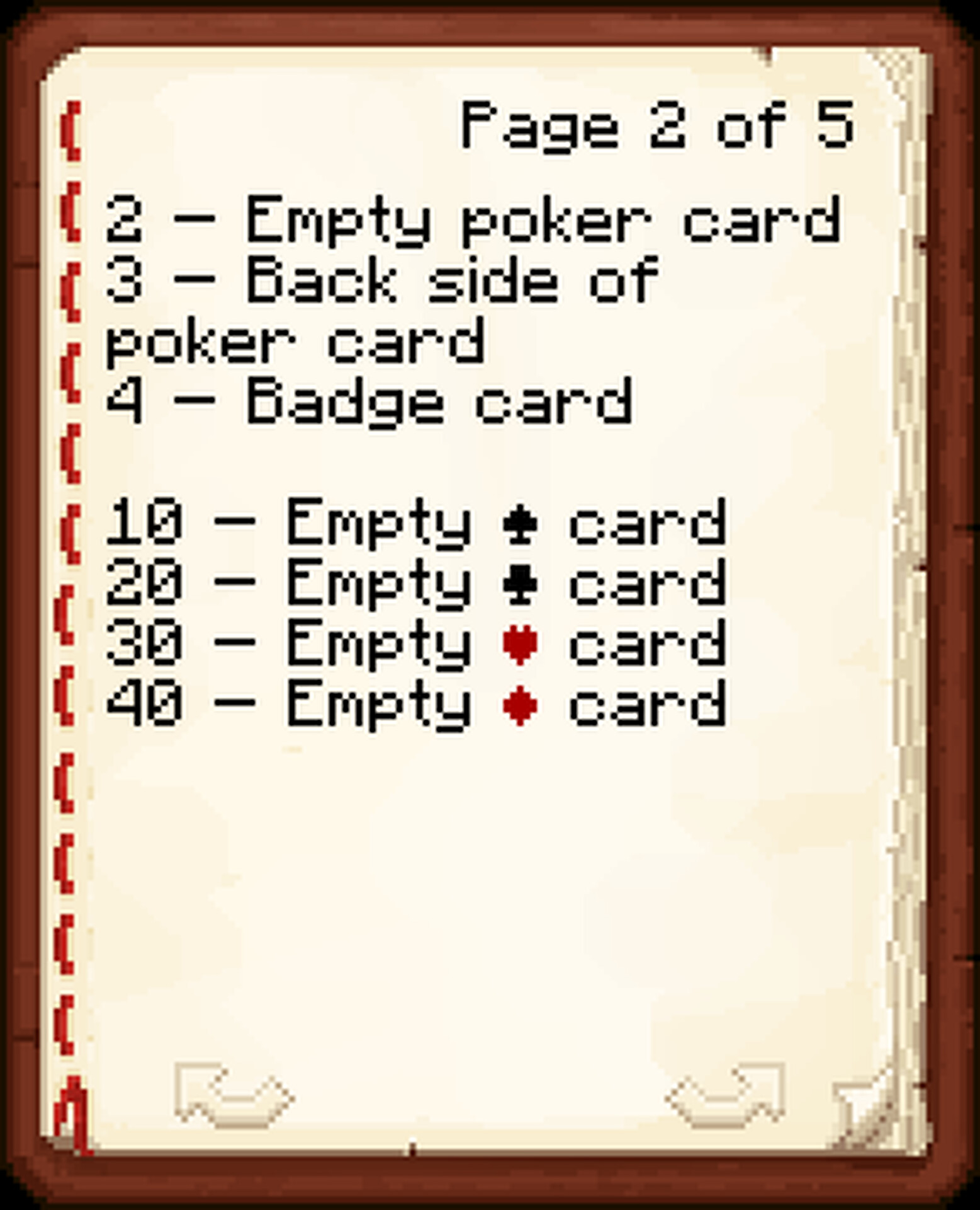 MineCards Minecraft Texture Pack