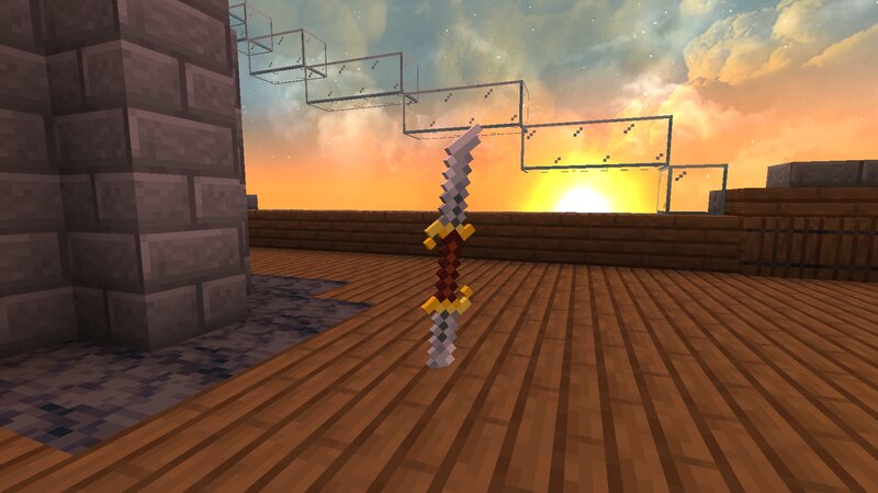 Dancer's Sword Trident Minecraft Texture Pack