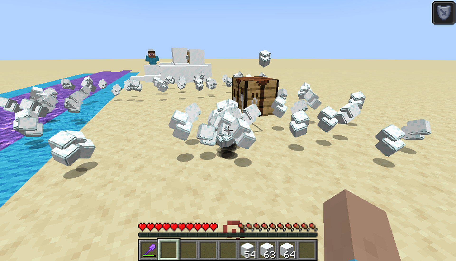 3D Snowballs !! Minecraft Texture Pack