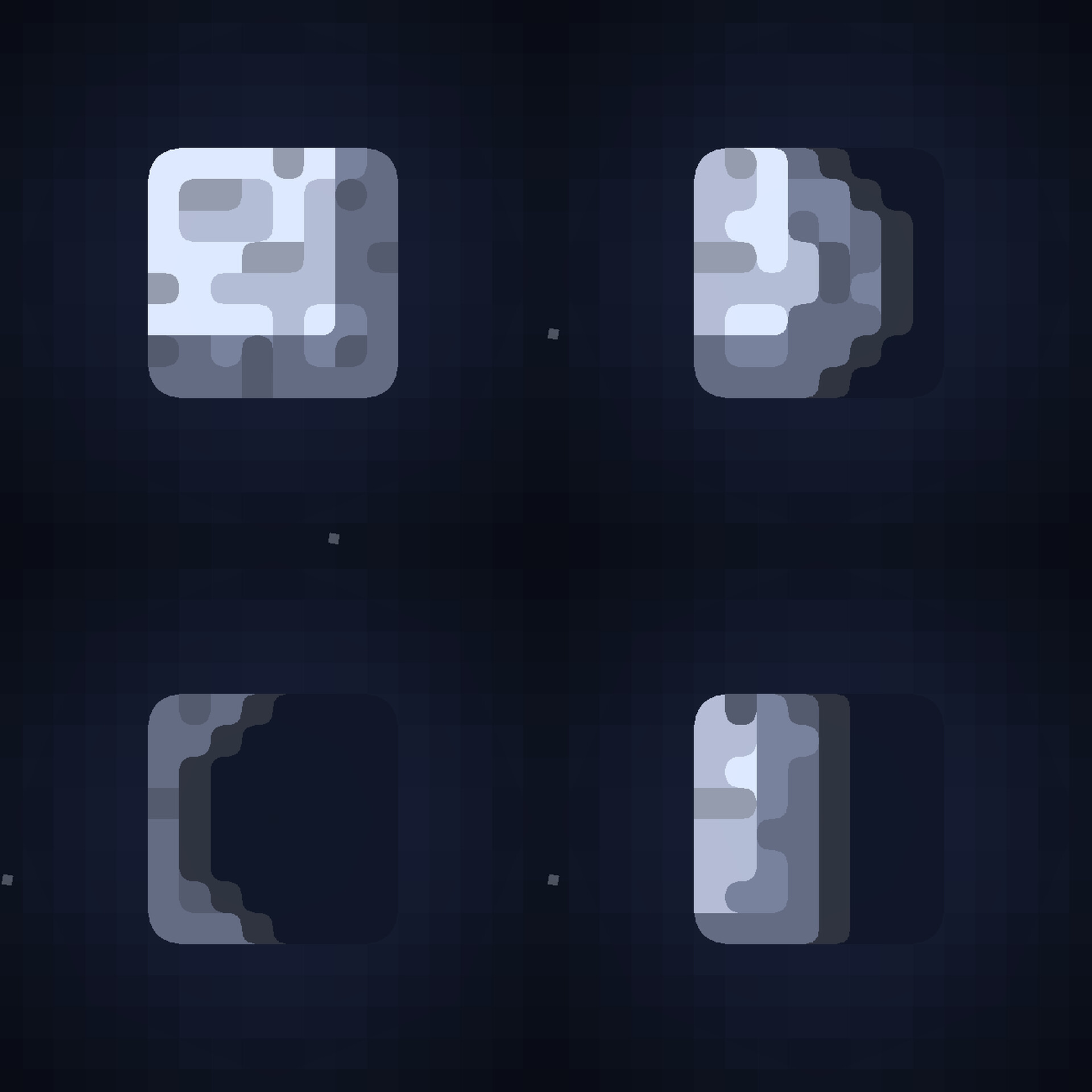 Minecraft Sun and Moon in rounded-corners-style Minecraft Texture Pack