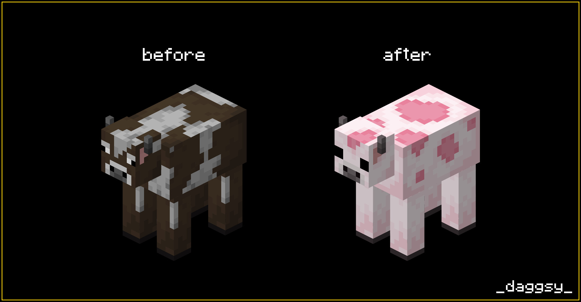 Strawberry Cow 🍓 Minecraft Texture Pack