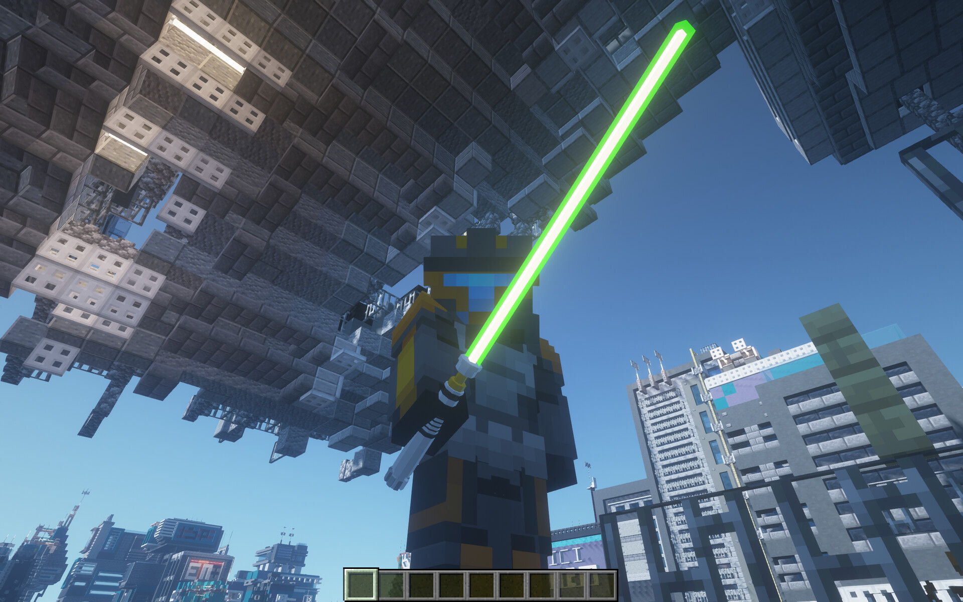 Lightsabers Minecraft Texture Pack