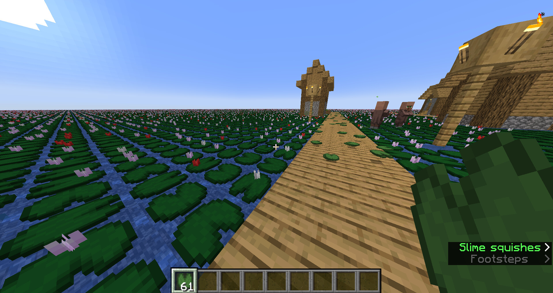 3D Lily Pads with Stem/Flowers Minecraft Texture Pack