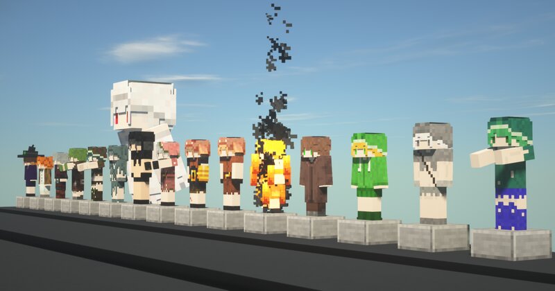 Kawaii Mobs ~With the Cute Girls!~ Minecraft Texture Pack
