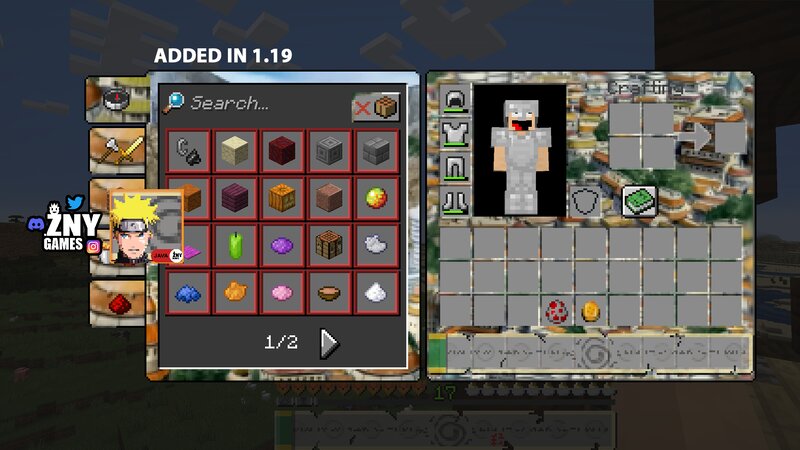 NARUTO [JAVA] 🐱‍👤 Minecraft Texture Pack