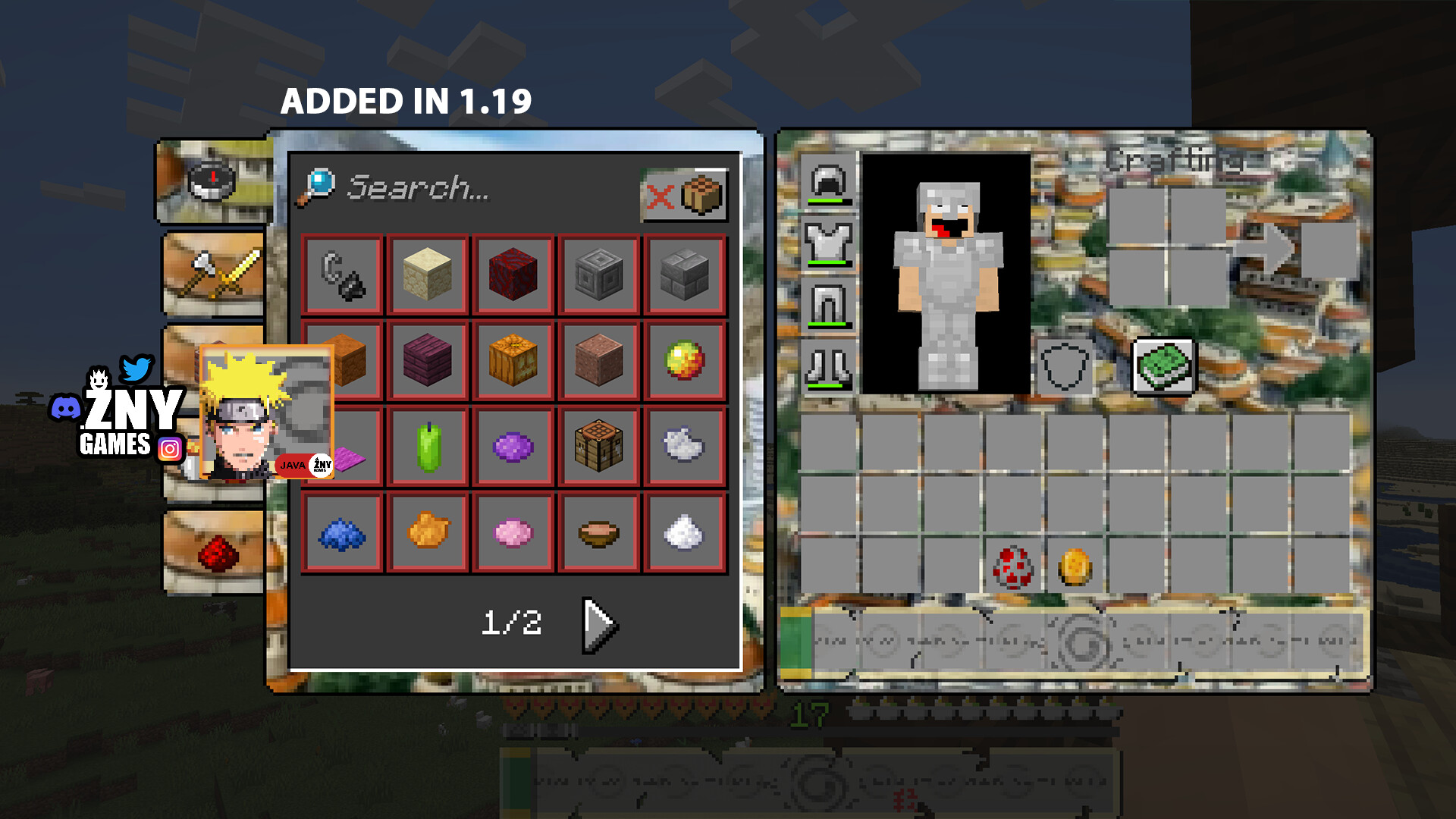 NARUTO [JAVA] 🐱‍👤 Minecraft Texture Pack