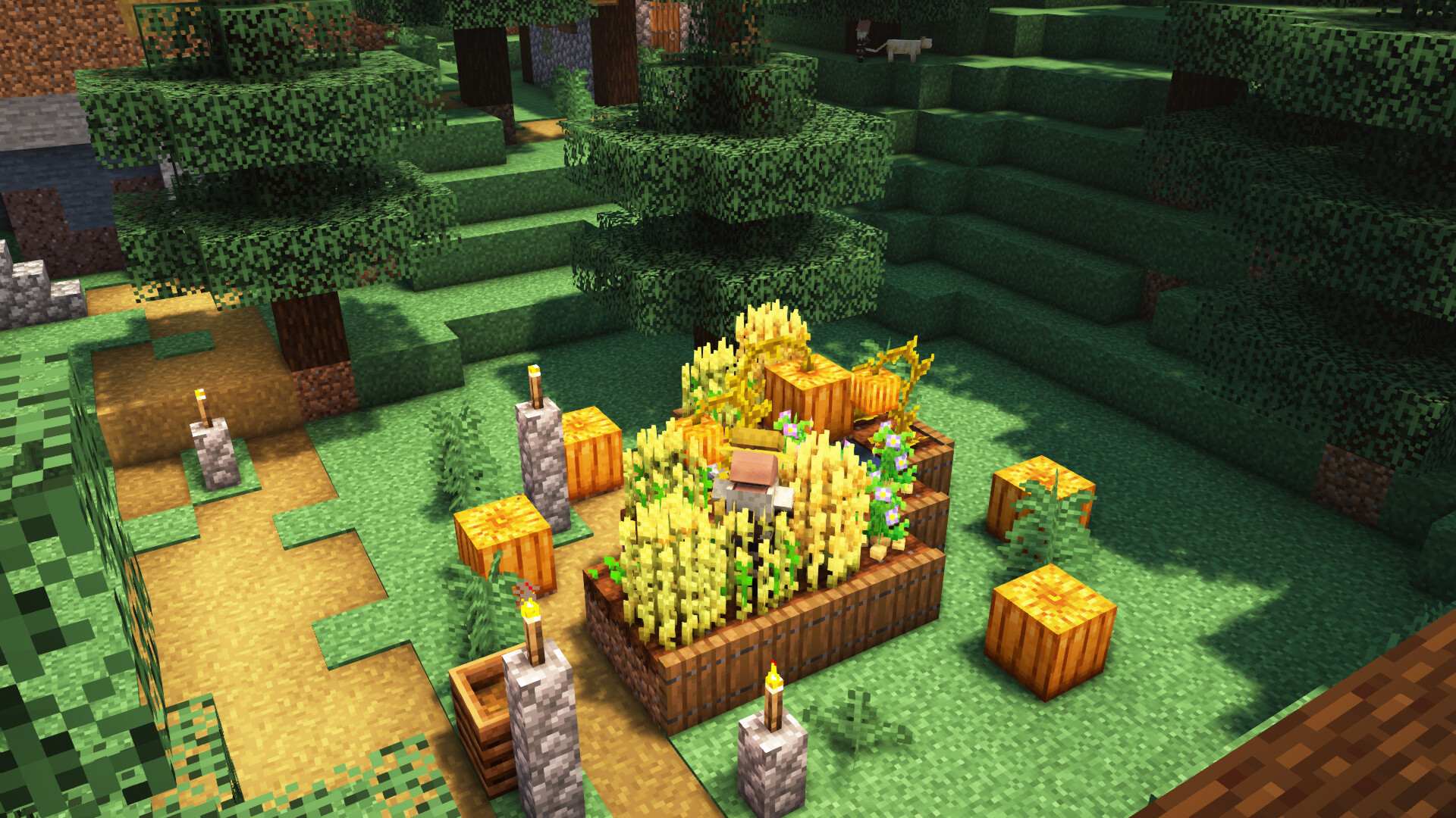 Better Crops 3D 16x With tall wheat Minecraft Texture Pack