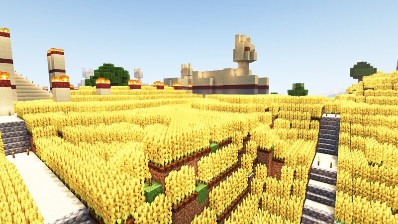 Better Crops 3d 16x With Tall Wheat Minecraft Texture Pack