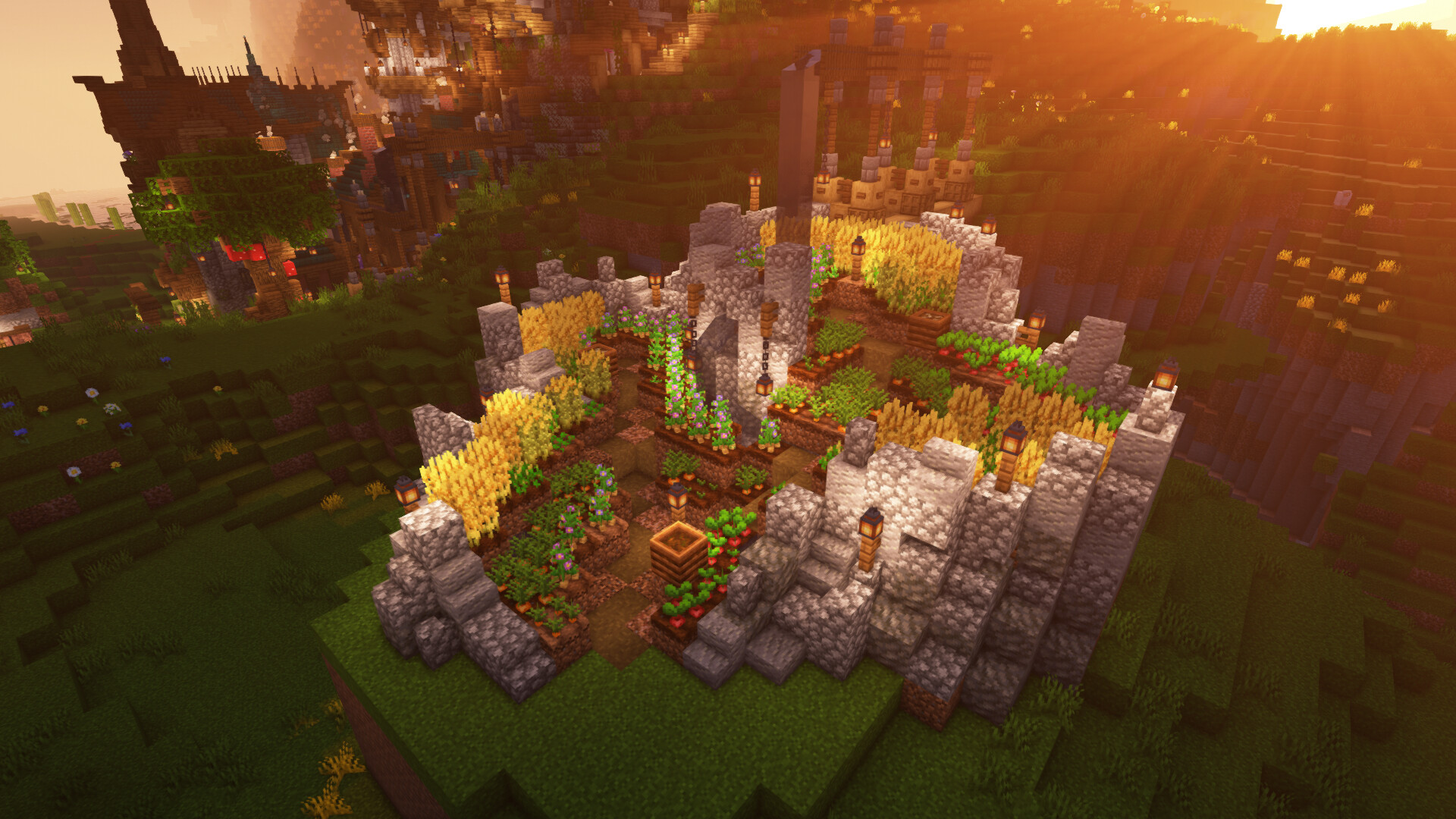 Better Crops 3D 16x With tall wheat Minecraft Texture Pack